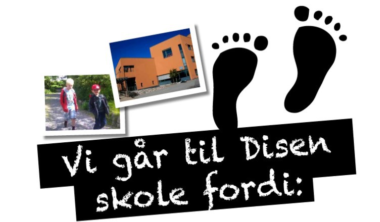 Gå eller sykle til skolen